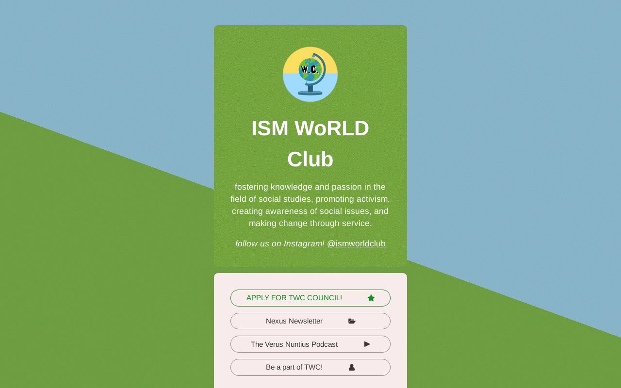 ISM WoRLD Club - Links